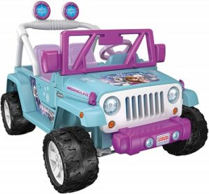 Frozen Themed Jeep Wrangler Modelled Ride-on Car | Kids Ride Cars